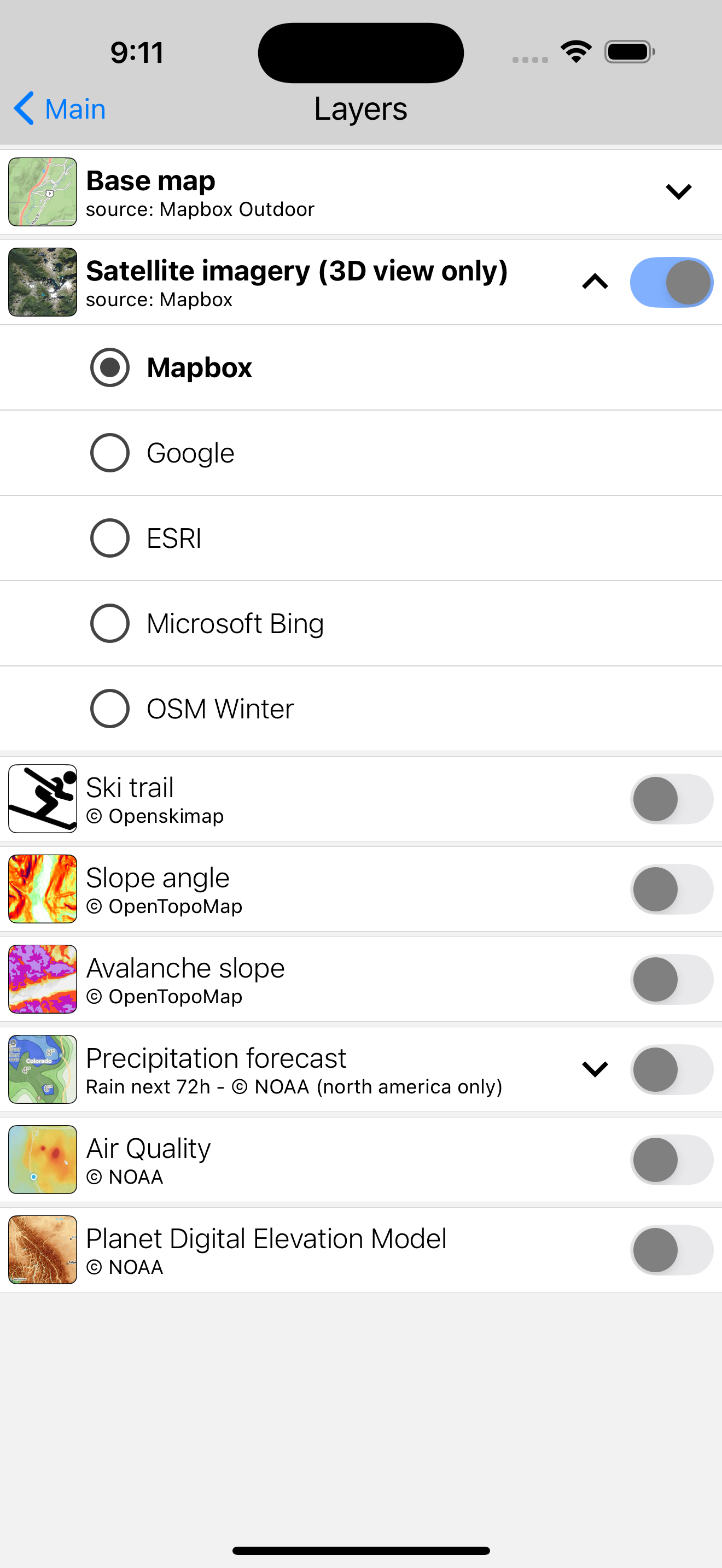 OUTMAP - Best Fatmap Replacement | Backcountry Skiing, 3D Maps, and ...